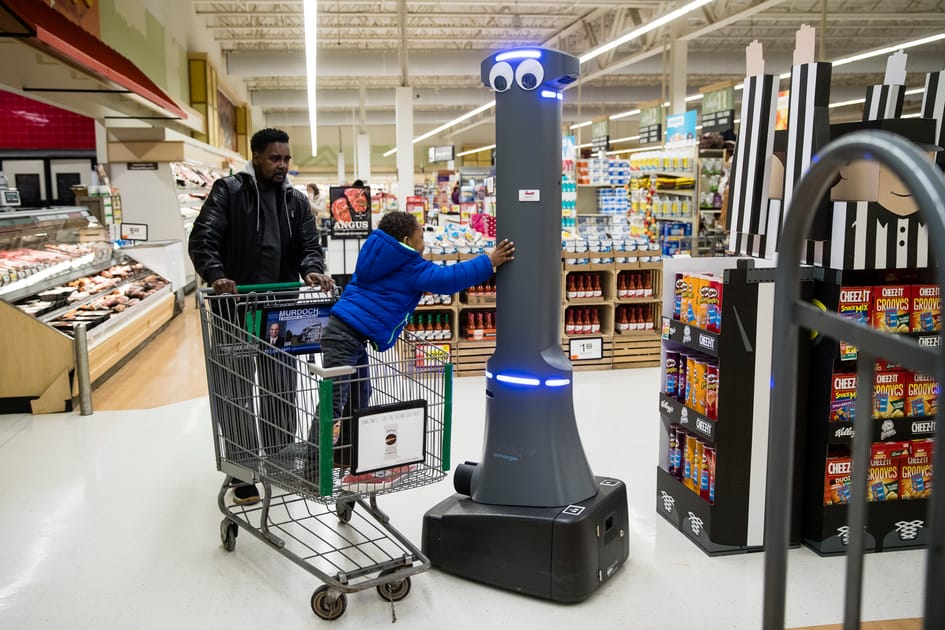 Grocery Robots Detect Spills | Engoo Daily News