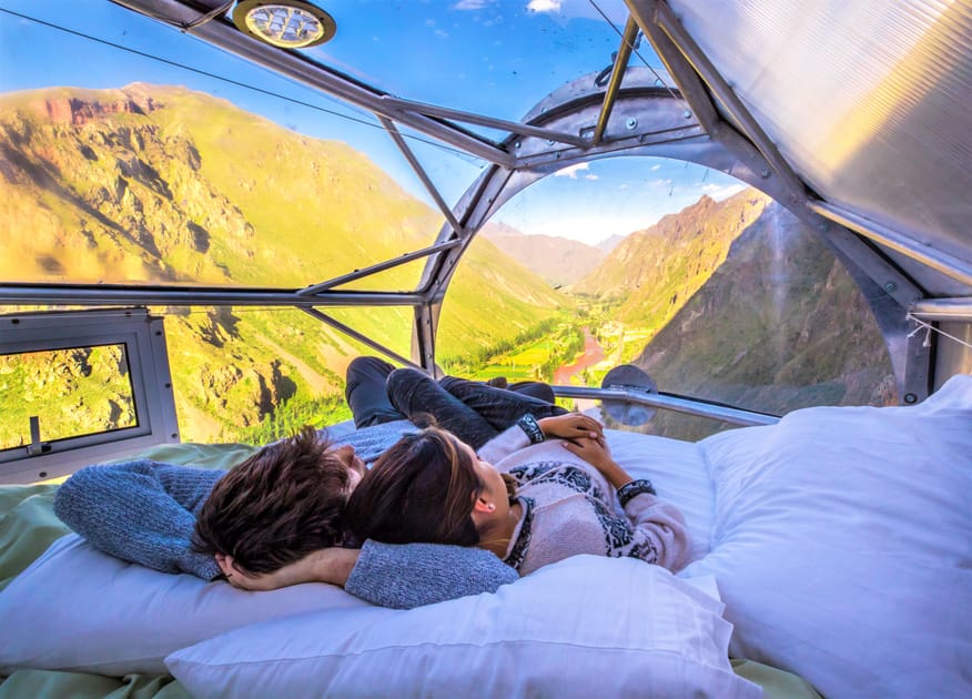 Sleep on the Side of a Cliff in Peru | Engoo Daily News