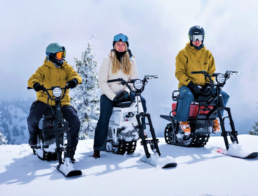 Electric Snow Bikes Come to Ski Resorts | Engoo 每日新聞