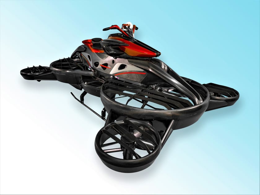 Japanese Company Sells Flying Motorcycle | Engoo Daily News