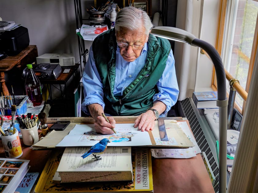 88-Year-Old Artist Finishes Year of Daily Drawings | Engoo 每日新聞