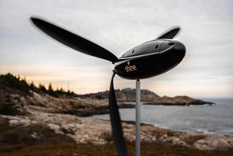 Canadian Company Makes Small Portable Wind Charger | Engoo Daily News