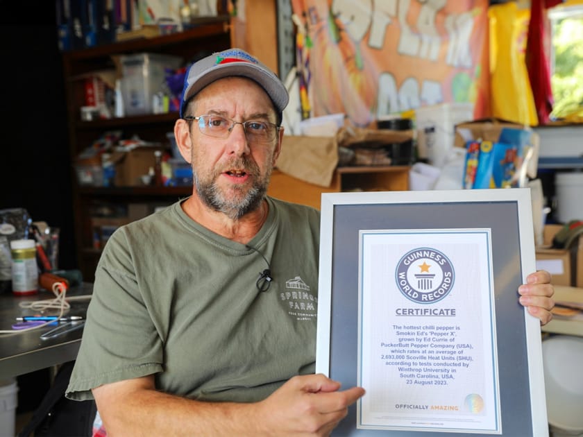 Pepper X Breaks World Chili Pepper Heat Record | Engoo Daily News