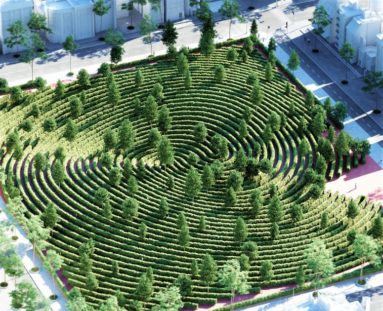 Austrian Architects Design Park for Social Distancing | Engoo