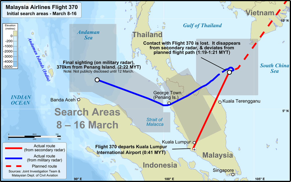 A Year Later, Still No Word on Malaysia Airlines Flight 370 | Engoo 每日新聞