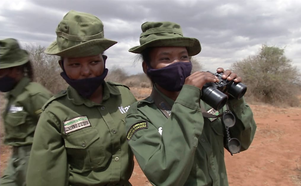 Meet Kenya's All-Female Wildlife Ranger Team | Engoo Daily News