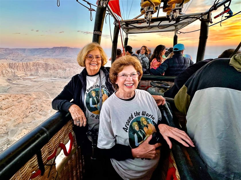 81-Year-Old Best Friends Complete 80-Day World Trip | Engoo Daily News