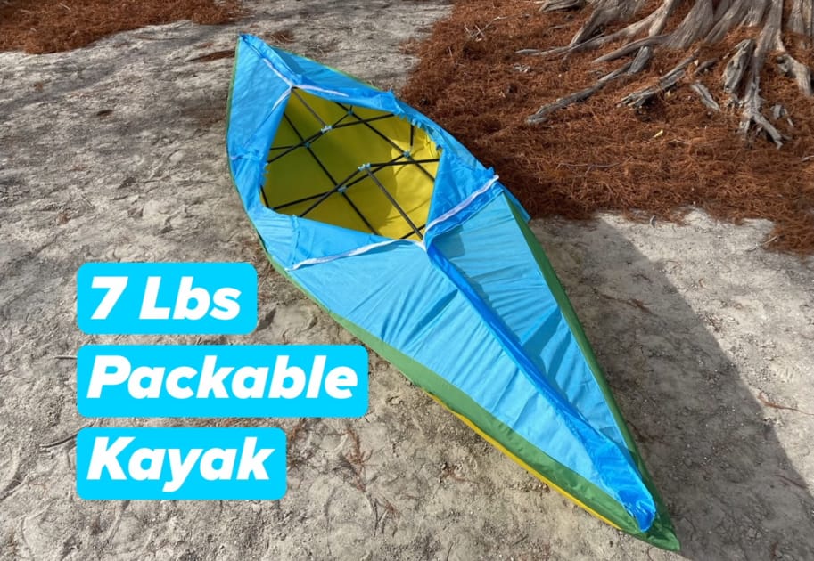 The Pontos: A Kayak You Can Put in Your Backpack | Engoo