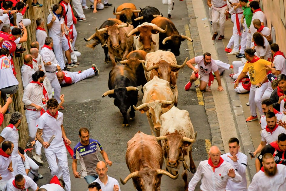 Thousands Take Part in Spain's Running of the Bulls | Engoo 每日新闻