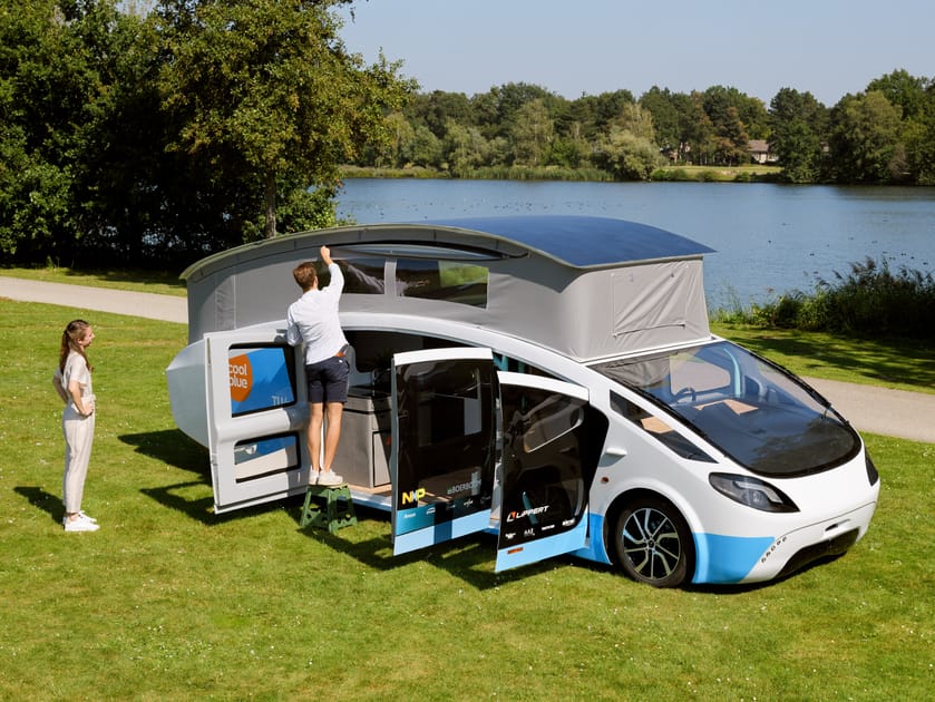 Solar Power Mobile Home Can Travel 730km on Sunny Day | Engoo 每日新聞