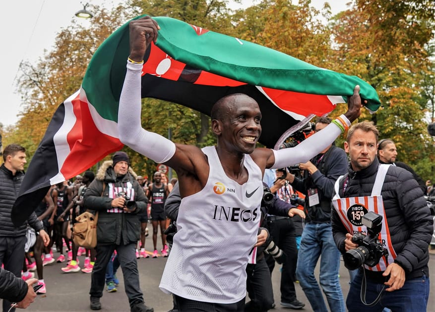 Kenyan Olympic Champion Runs Marathon in Under 2 Hours | Engoo Daily News