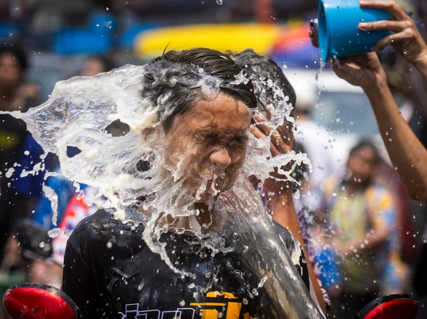 Water Guns at Full Blast for Thai New Year Festivities | Engoo Daily News