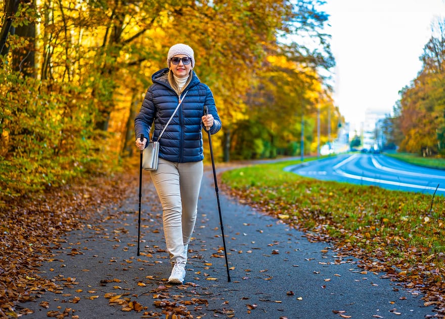 For a Full-Body Workout: Try Nordic Walking | Engoo Daily News