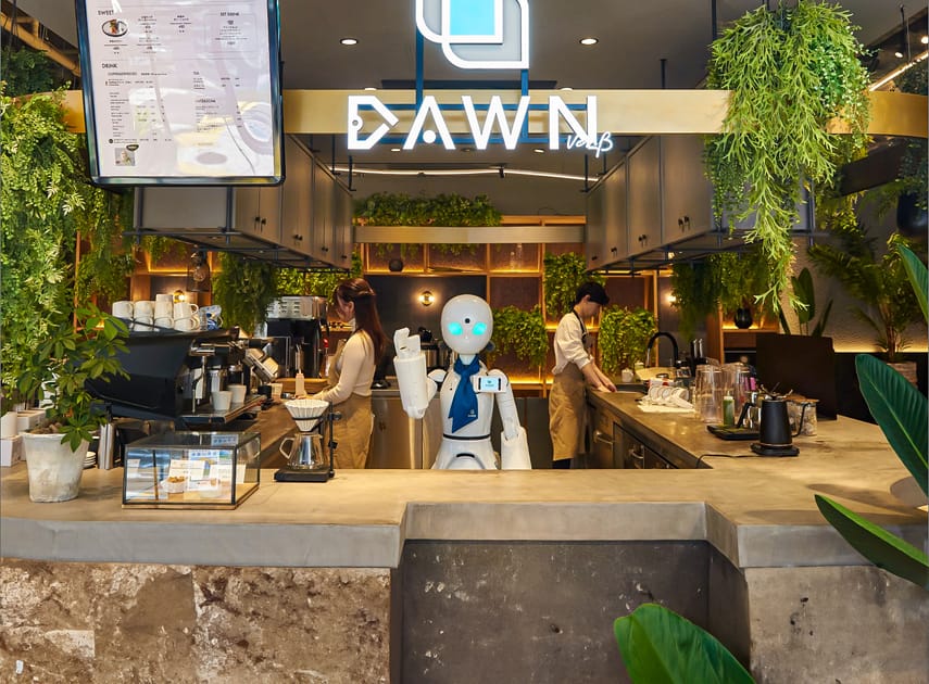 Robot Cafe Offers New Hope for Disabled Workers | Engoo 데일리뉴스