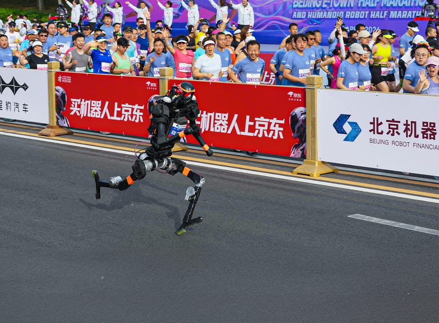 Humanoid Robot Breaks Half-Marathon World Record | Engoo Daily News