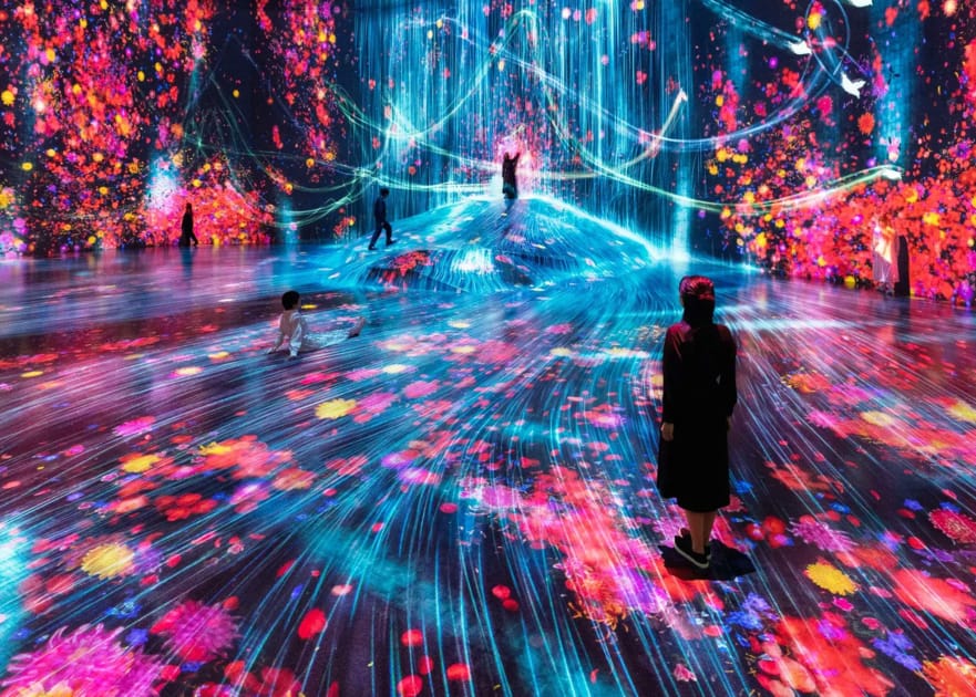 teamLab Museum Reopens in Tokyo with New Art | Engoo 每日新闻