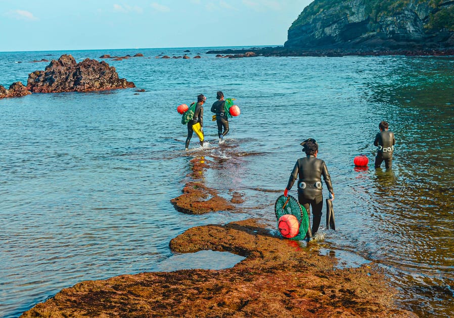 Jeju's Women Divers May Have Evolved for Diving | Engoo Daily News