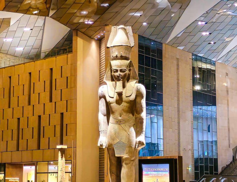 Part of Huge Egyptian Museum Finally Opens to Public | ข่าวประจำวัน Engoo