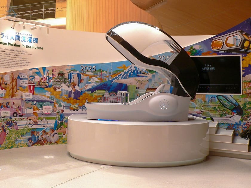 'Human Washing Machine' Returns at Osaka Expo | Engoo 每日新聞