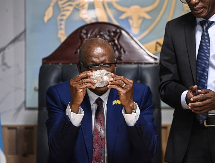 Huge Botswana Diamond is Biggest Found Since 1905 | Engoo Daily News