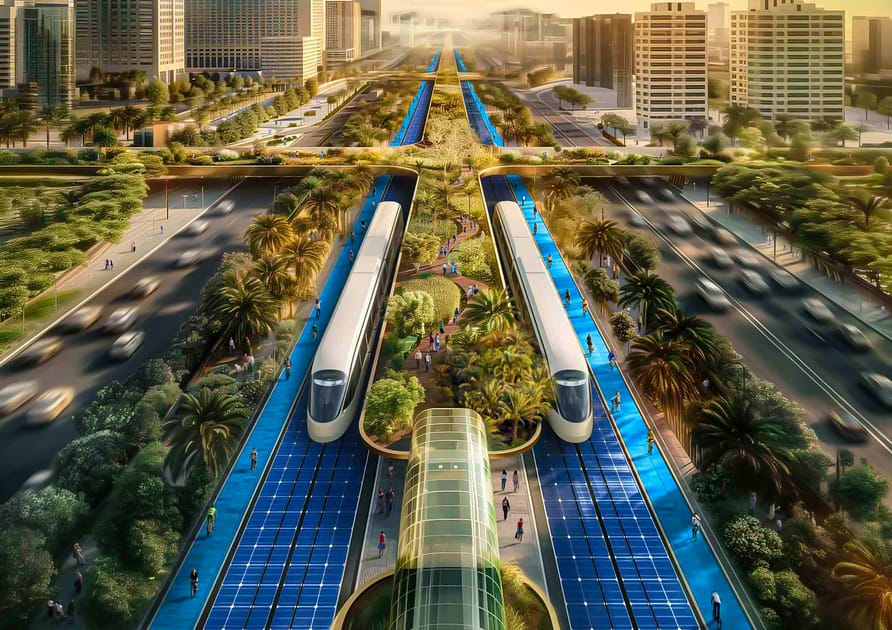 Dubai Firm Hopes to Make 'World's Greenest Highway' | Engoo Daily News