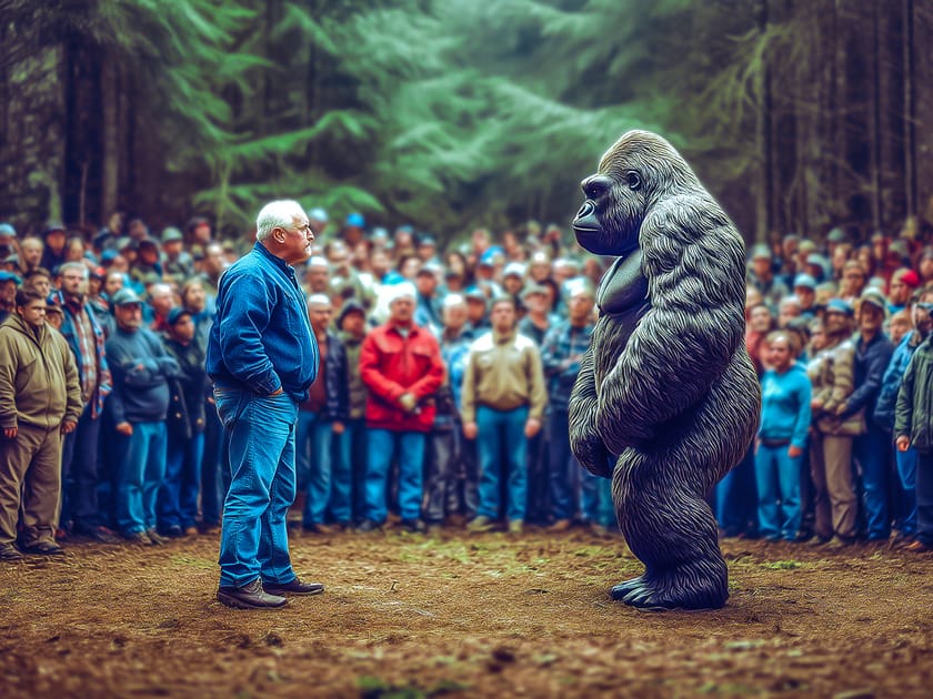 100 Men vs 1 Gorilla: Experts Join Viral Debate | Engoo 每日新闻