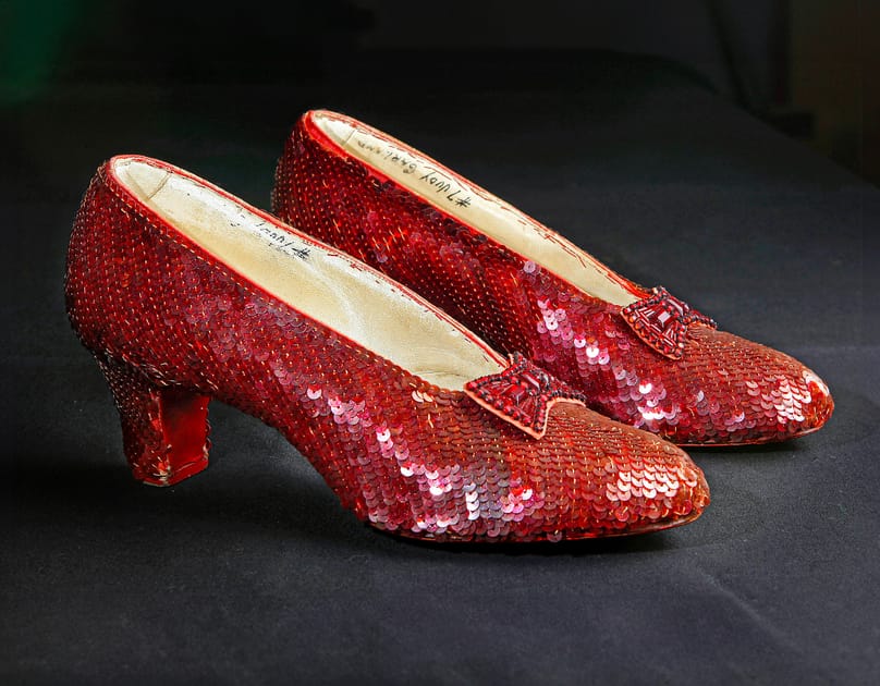 Ruby Slippers From The Wizard of Oz Sold for $28 Million | Engoo Daily News