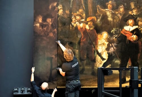 AI Helps Restore Missing Figures in Rembrandt Painting | Engoo Daily News