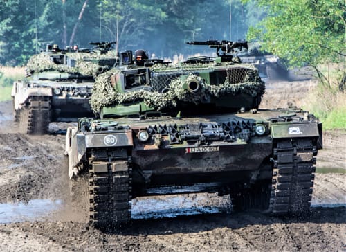 Germany, US to Send Battle Tanks to Ukraine | DMM英会話 デイリーニュース