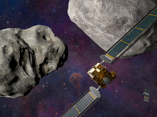 NASA Successfully Crashes Test Spacecraft into Asteroid | Engoo Daily News