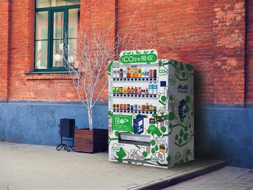 Drinks Company Makes CO2-Absorbing Vending Machine | DMM英会話 デイリーニュース
