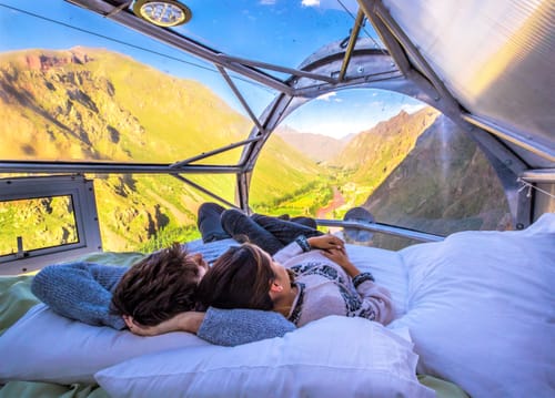 Sleep on the Side of a Cliff in Peru | Engoo Daily News