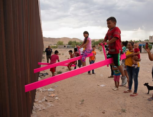 Border Wall Teeter-Totters Win Design of the Year | Engoo