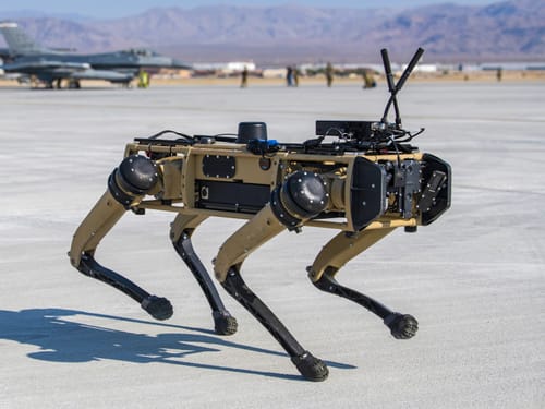 Robot Dogs Join US Air Force Exercise | Engoo Daily News
